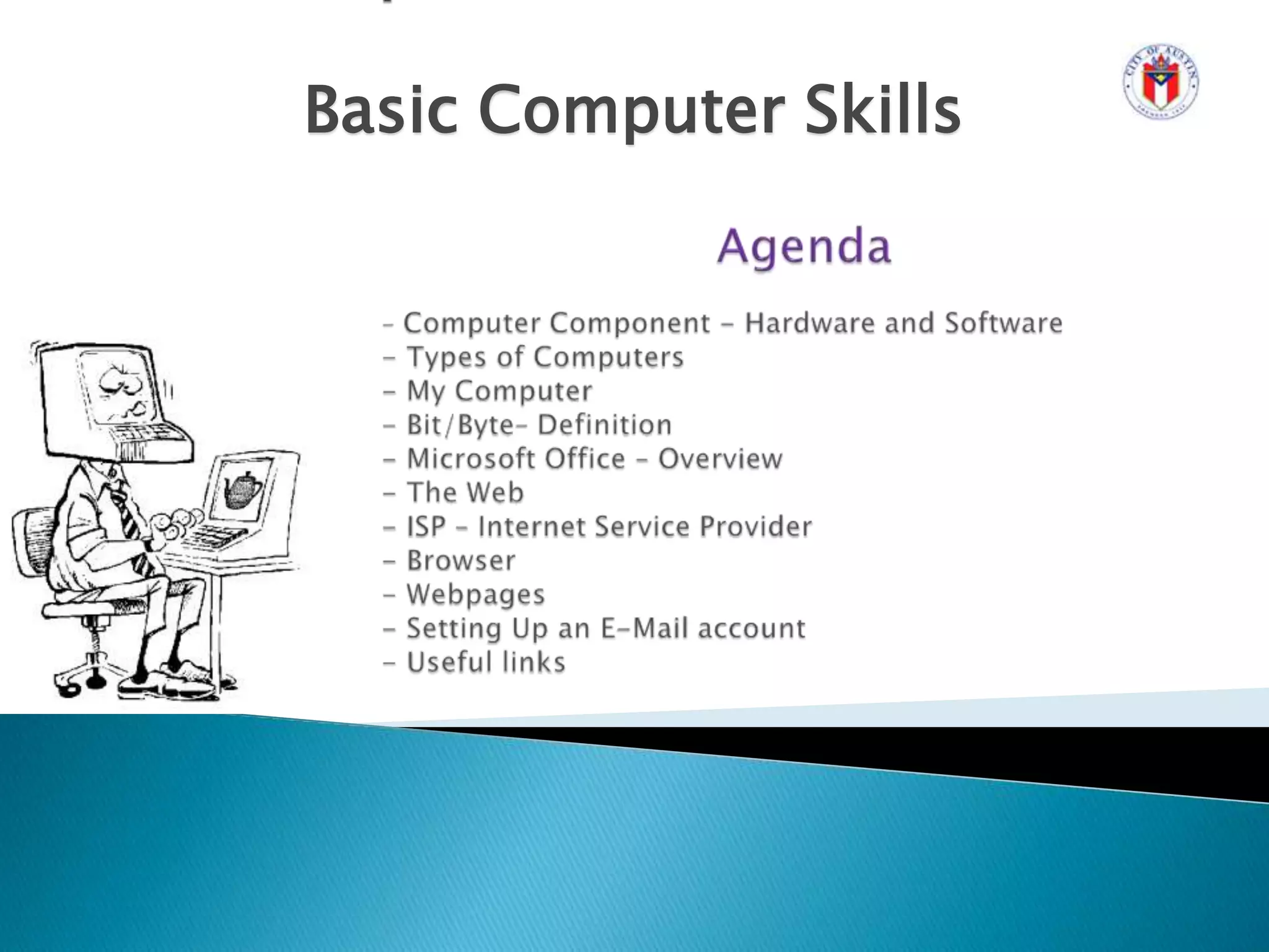 Basic Computer Skills Ppt 