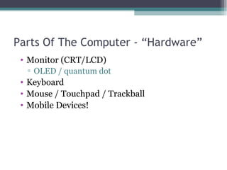 Basic Computer Skills | PPT