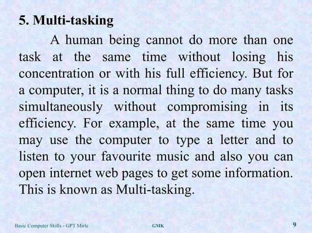 Basic_Computer_Skills, A_seminar_by_Mohan_Kumar_G_Lecturer | PDF