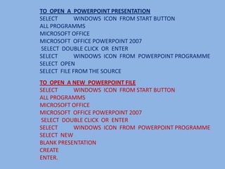 Basic computer steps | PPT