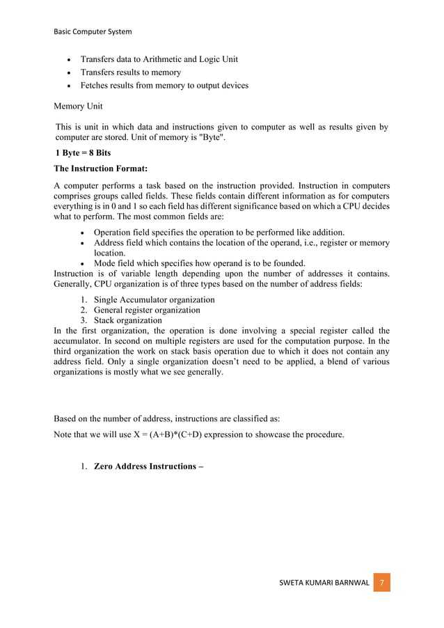 Basic computer system | PDF | Data Storage and Warehousing | Computing