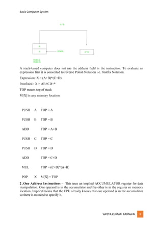 Basic computer system | PDF | Data Storage and Warehousing | Computing