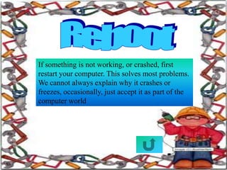 Basic computer troubleshooting | PPSX