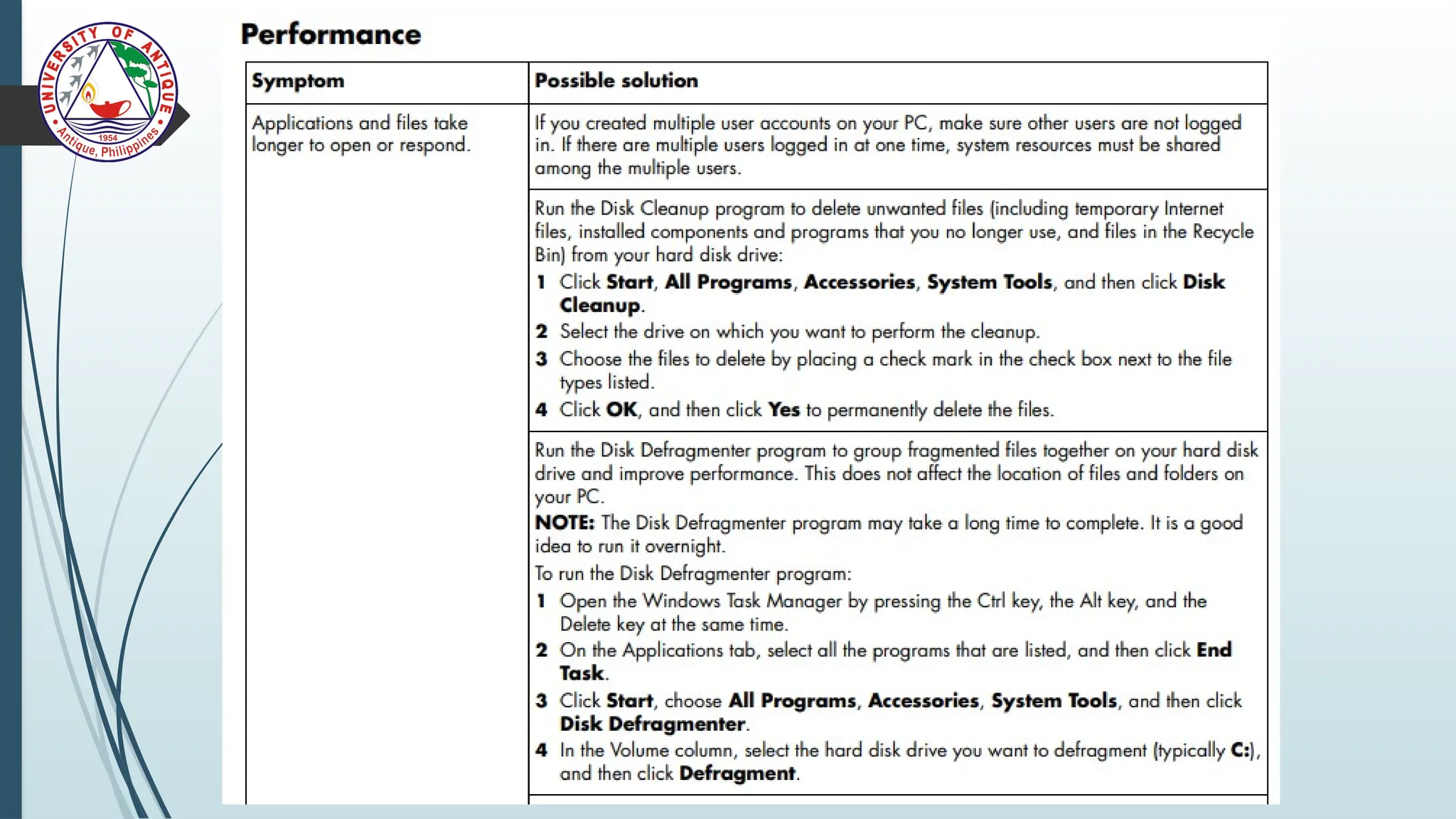 BASIC COMPUTER TROUBLESHOOTING AND MAINTENANCE.pptx