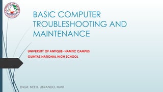 BASIC COMPUTER TROUBLESHOOTING AND MAINTENANCE.pptx