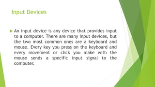 Basic computer tutorial | PPTX