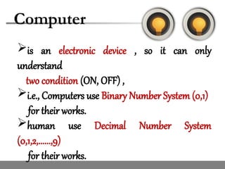 Introduction to Information and Communication technology | PPT