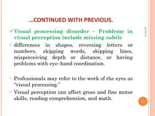 Basic Concept about Learning Disability | PPT