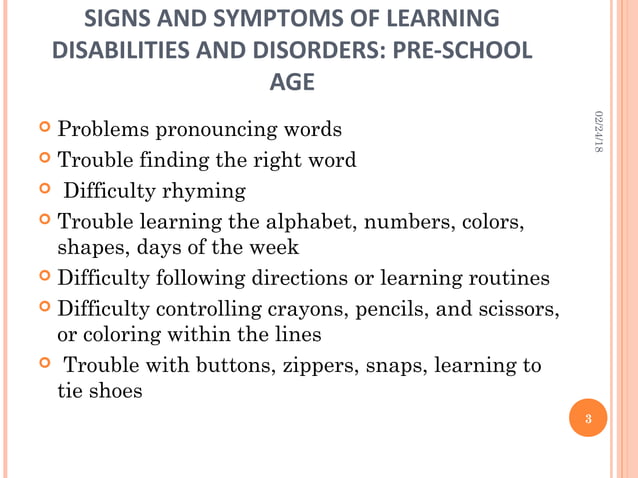Basic Concept about Learning Disability | PPT