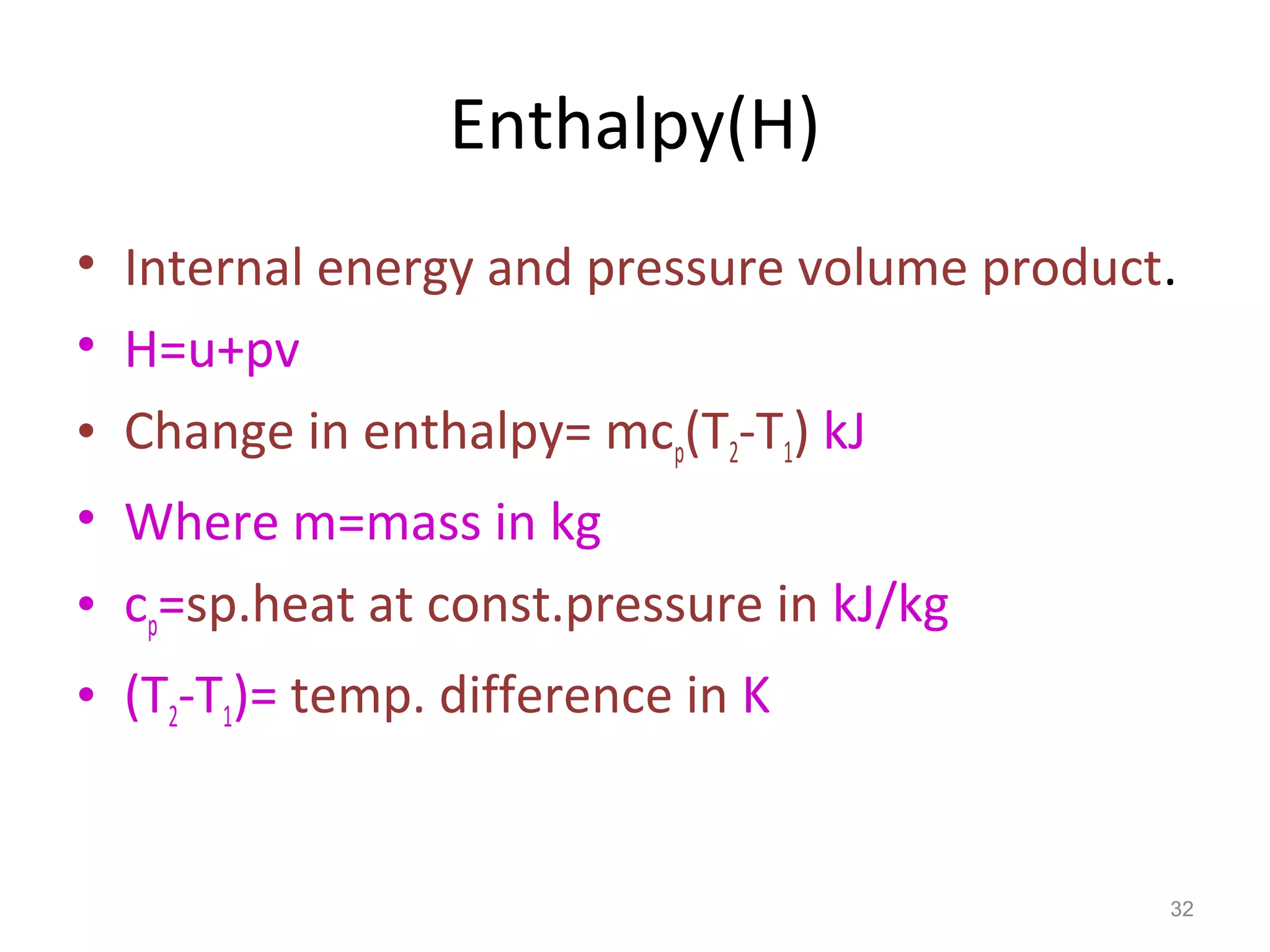 Basic concept and first law of thermodynamics | PPT