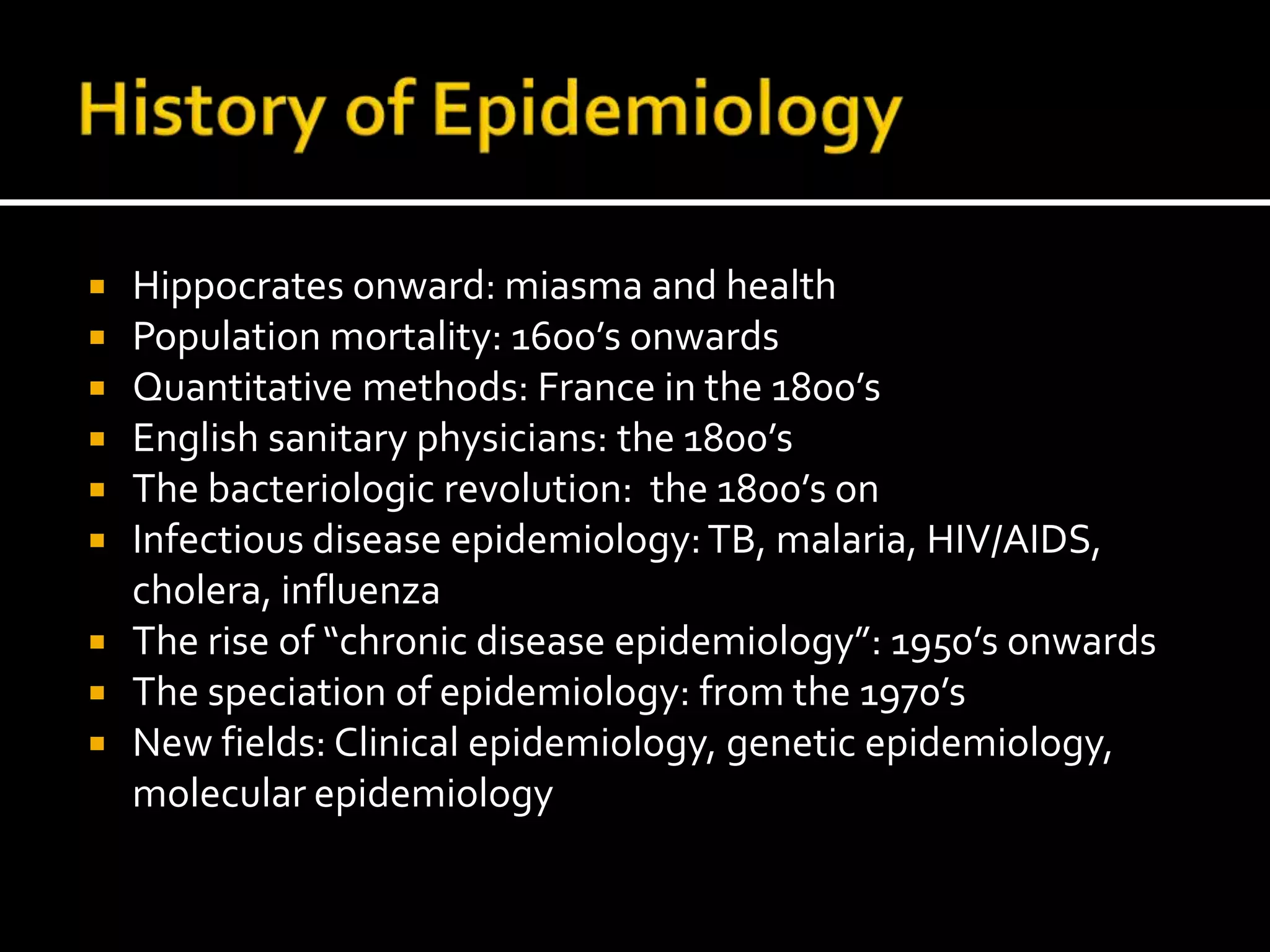 Basic concept epidemiology | PDF | Infectious Diseases | Diseases and ...