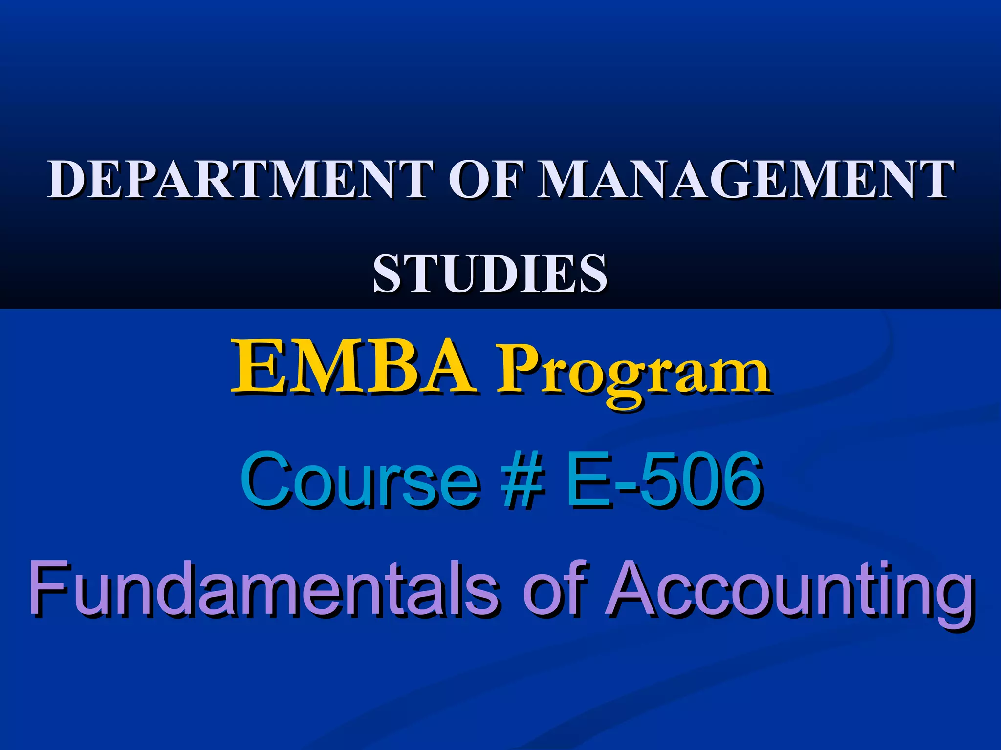 Basic concept of accounting | PPT