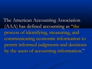 Basic concept of accounting | PPT