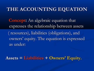 Basic concept of accounting | PPT
