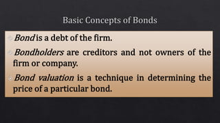 Basic concept of bonds | PPTX