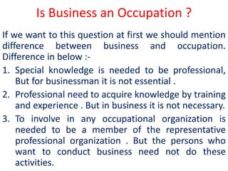 Basic concept of business | PPTX
