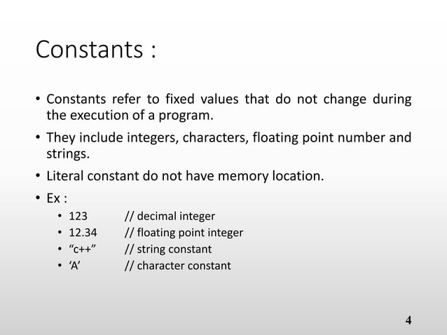 Basic concept of c++ | PPT