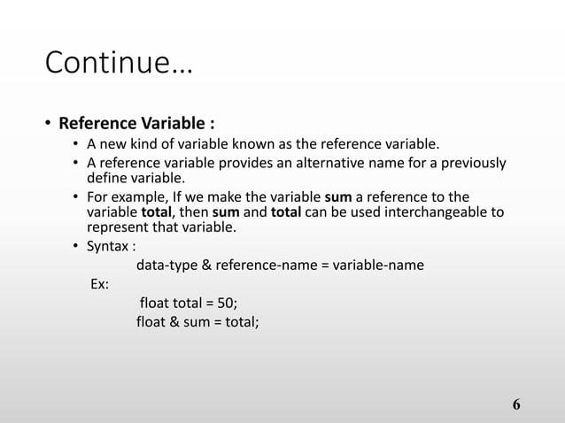 Basic concept of c++ | PPT