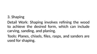 Basic Concept of Carpentry Grade 10 lesson 1 | PPTX