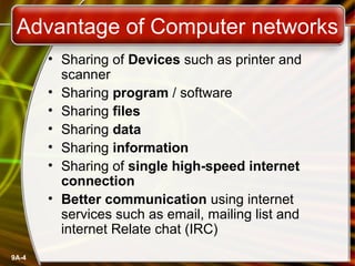 Basic concept of computer network | PPT