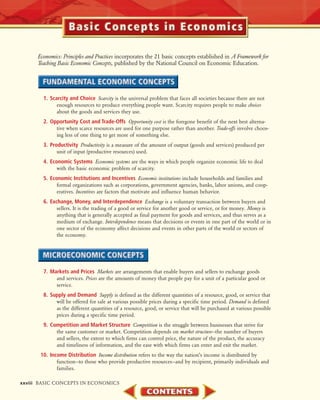 Basic concept of economics | PDF | Political Issues & policy | Politics