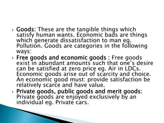 Basic concept of economics | PPTX