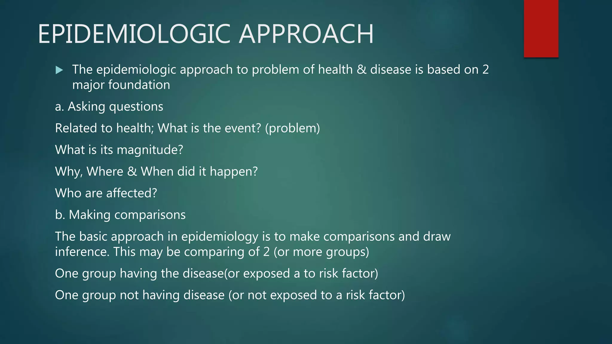 Basic Concept of Epidemiology | PPTX