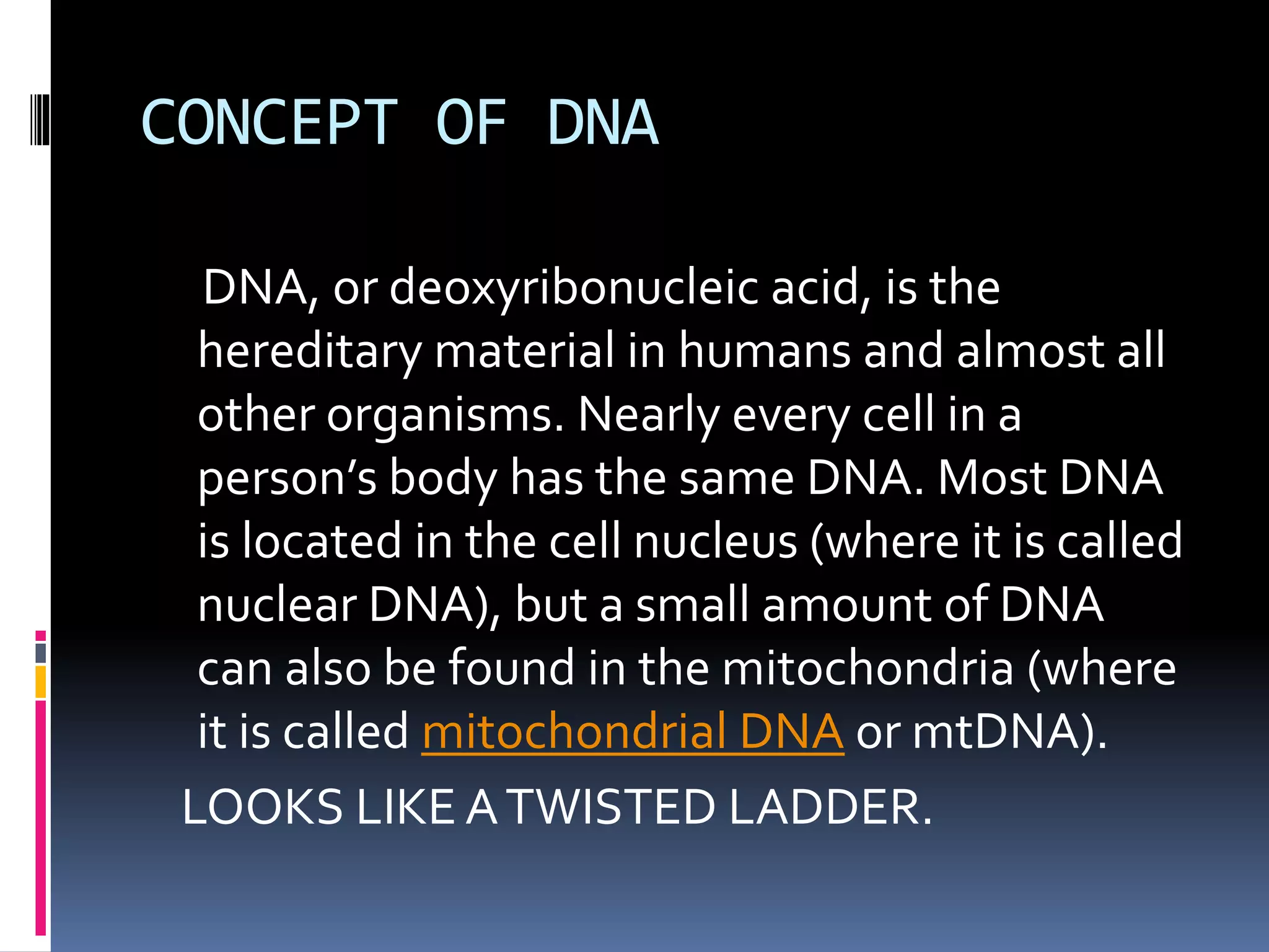 BASIC CONCEPT OF GENE , DNA,& CHROMOSOME ppt.pptx