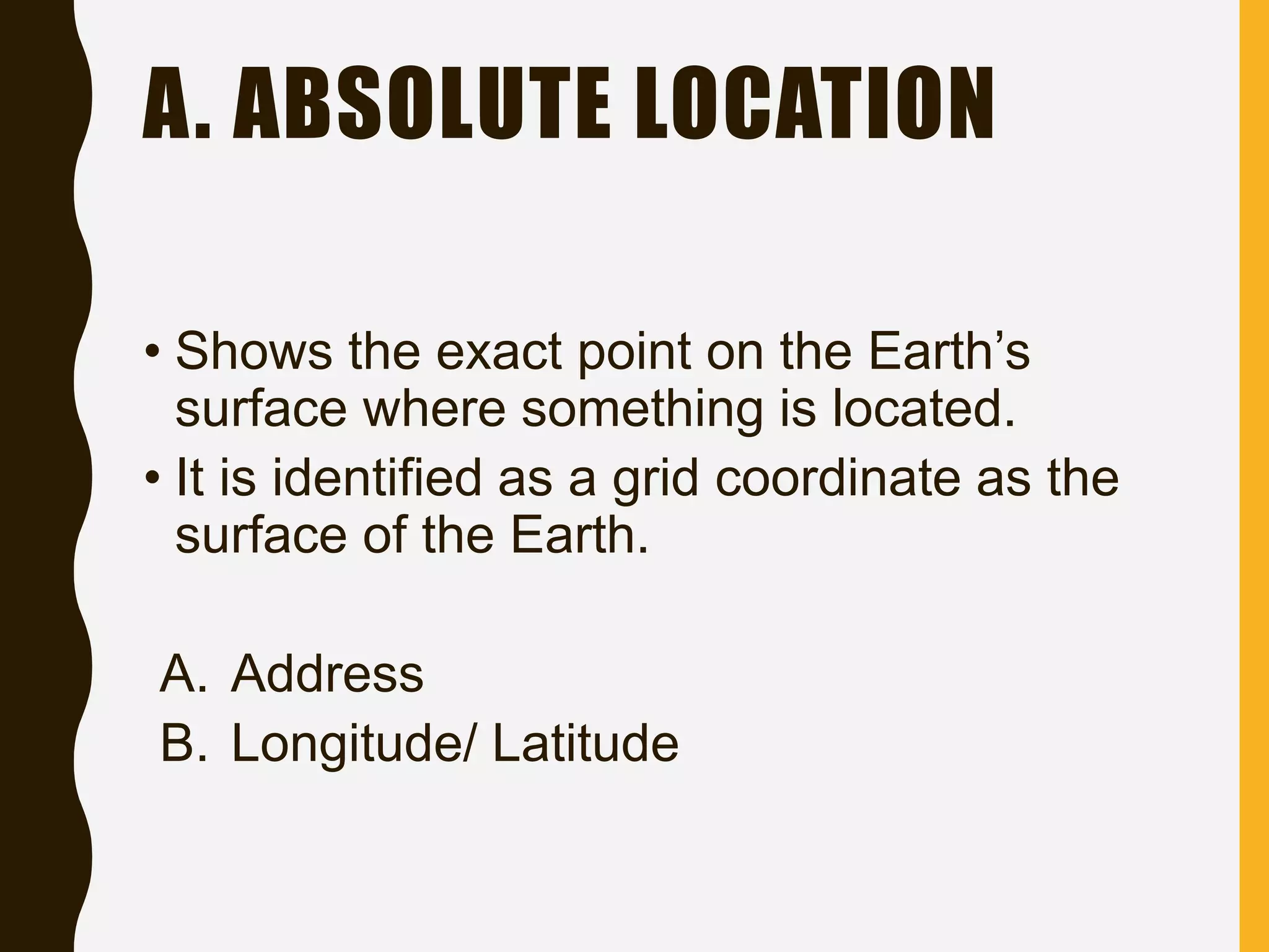 Basic Concept of Geography | PPTX