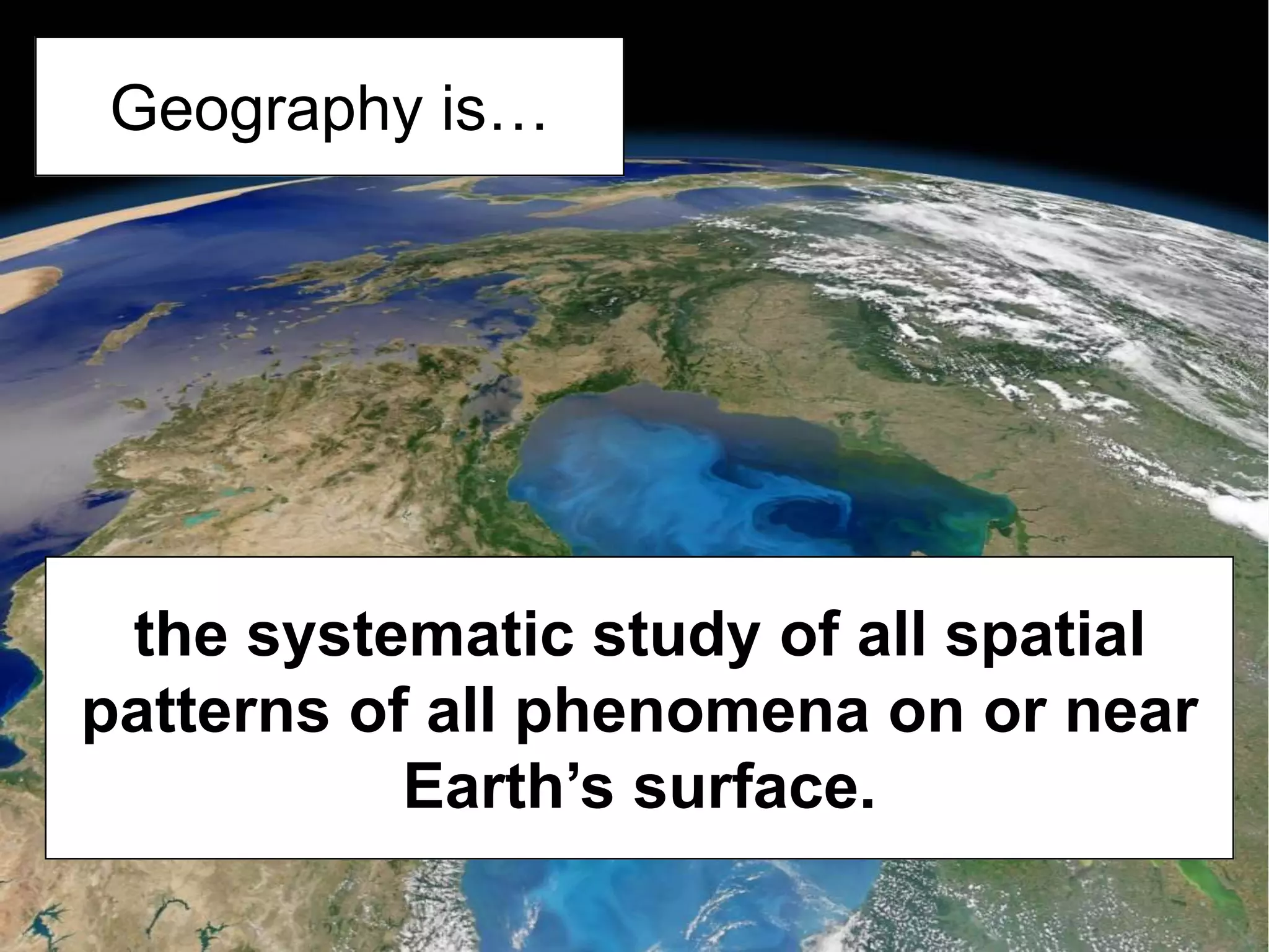 Basic Concept of Geography | PPTX