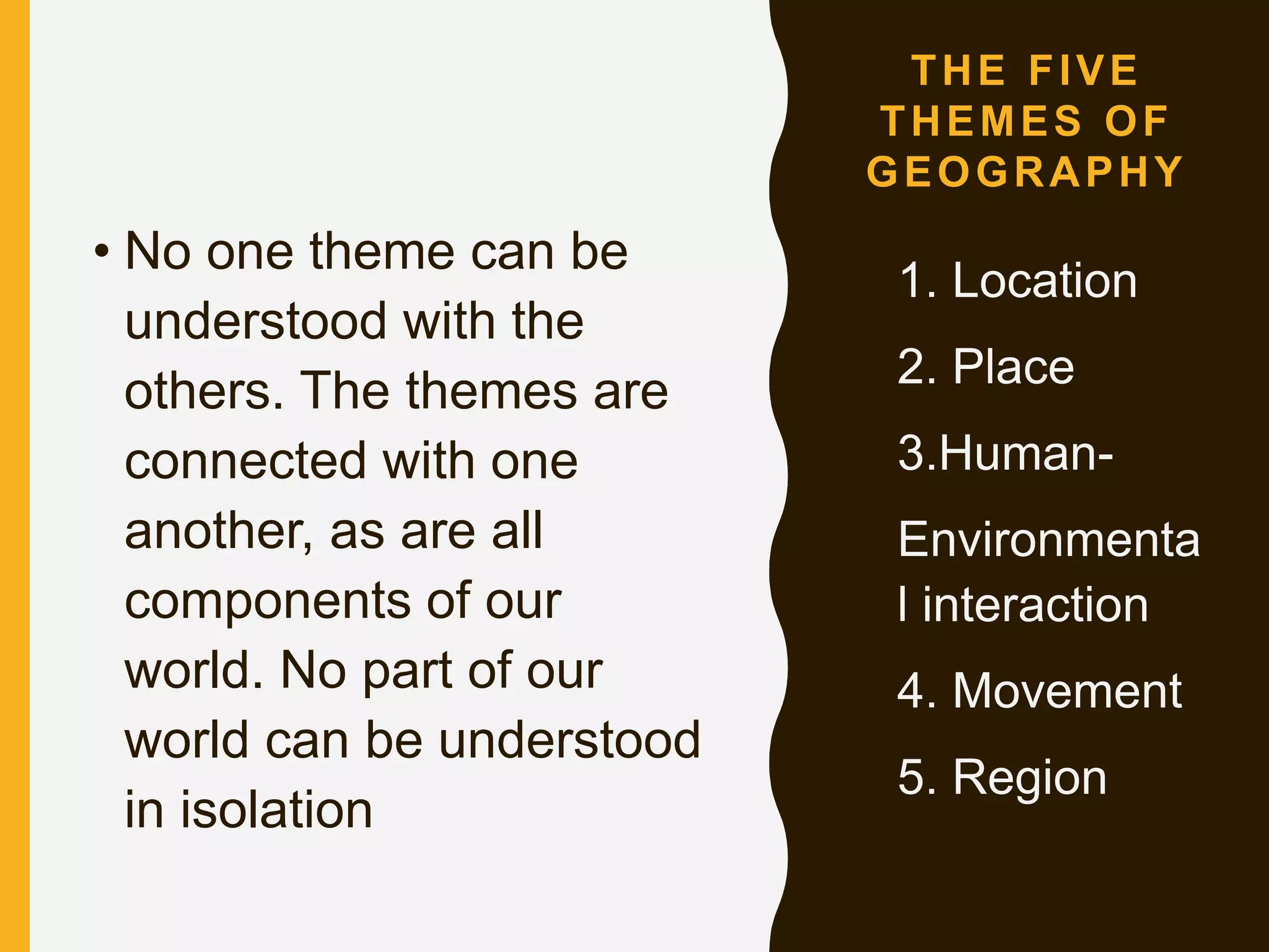 Basic Concept of Geography | PPTX
