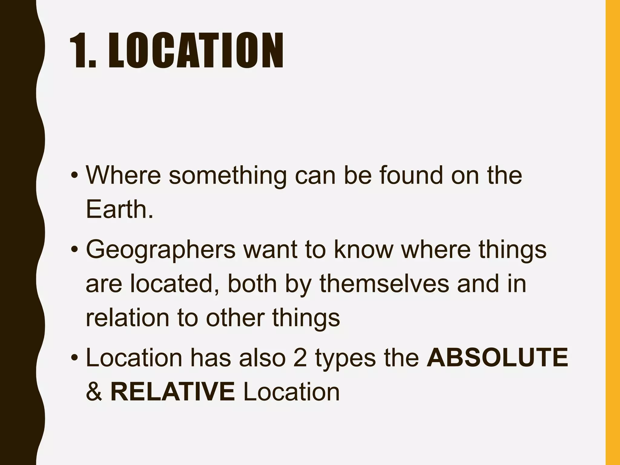 Basic Concept of Geography | PPTX