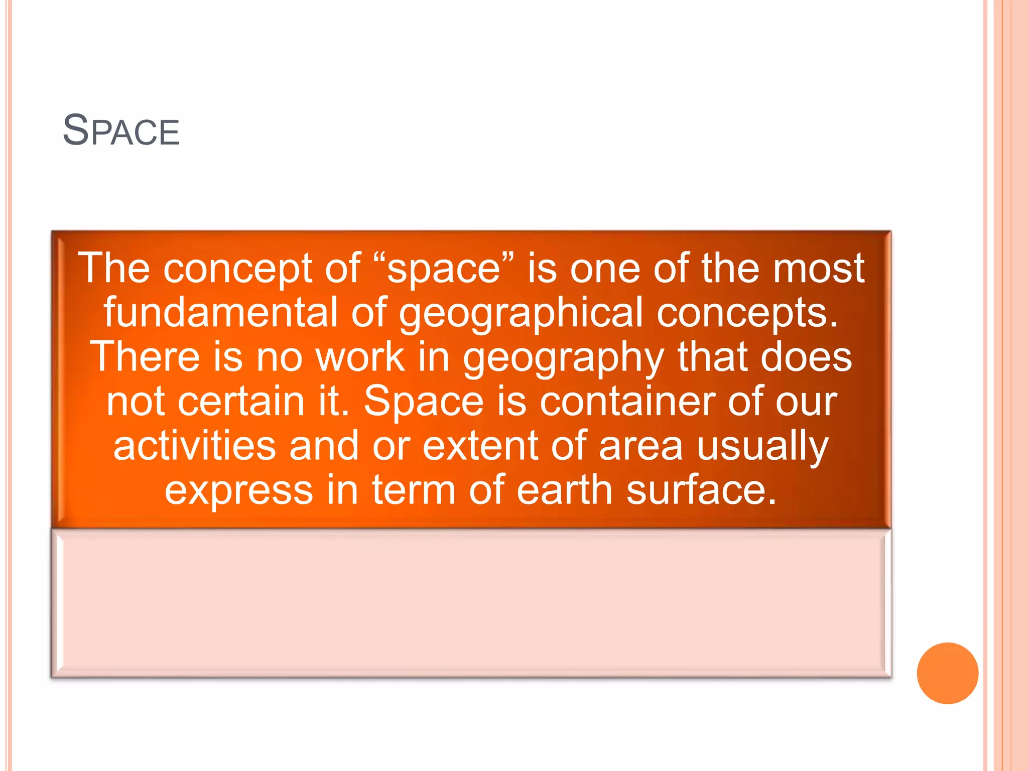 Basic concept of geography | PPTX
