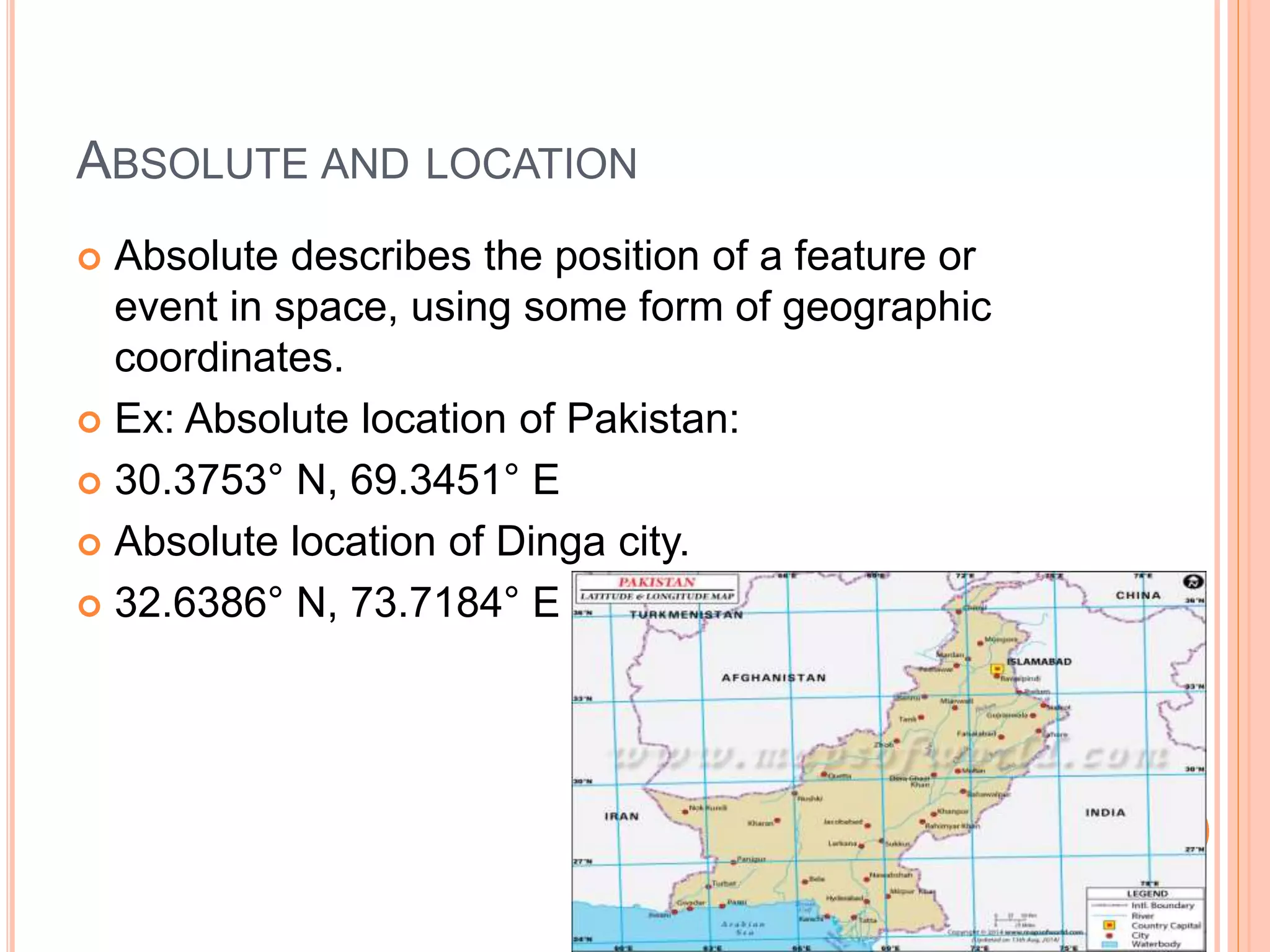 Basic concept of geography | PPTX