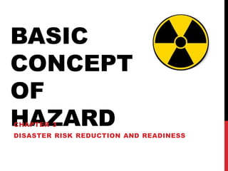 Grade 12 DRRR basic concept of hazard.. | PPT