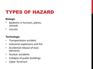 Grade 12 DRRR basic concept of hazard.. | PPT