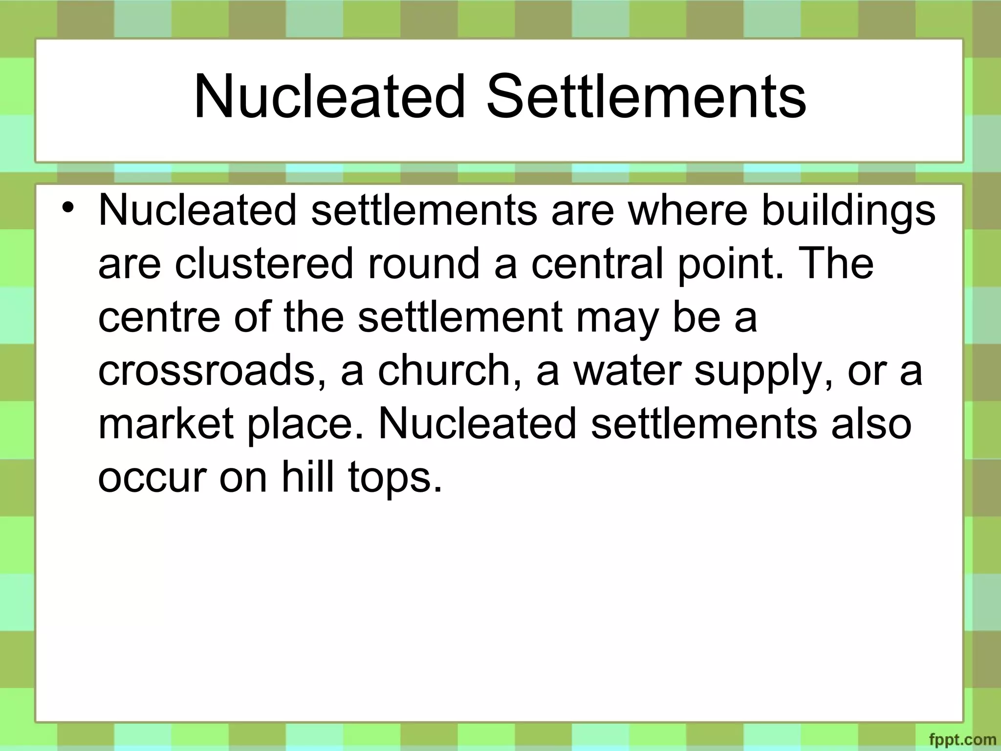 Basic Concept of Human Settlement by Martin Adlaon Arnaiz Jr. | PPT
