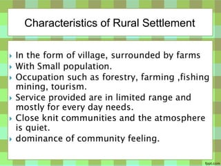 Basic Concept of Human Settlement by Martin Adlaon Arnaiz Jr. | PPT