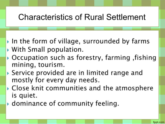 Basic Concept of Human Settlement by Martin Adlaon Arnaiz Jr. | PPT