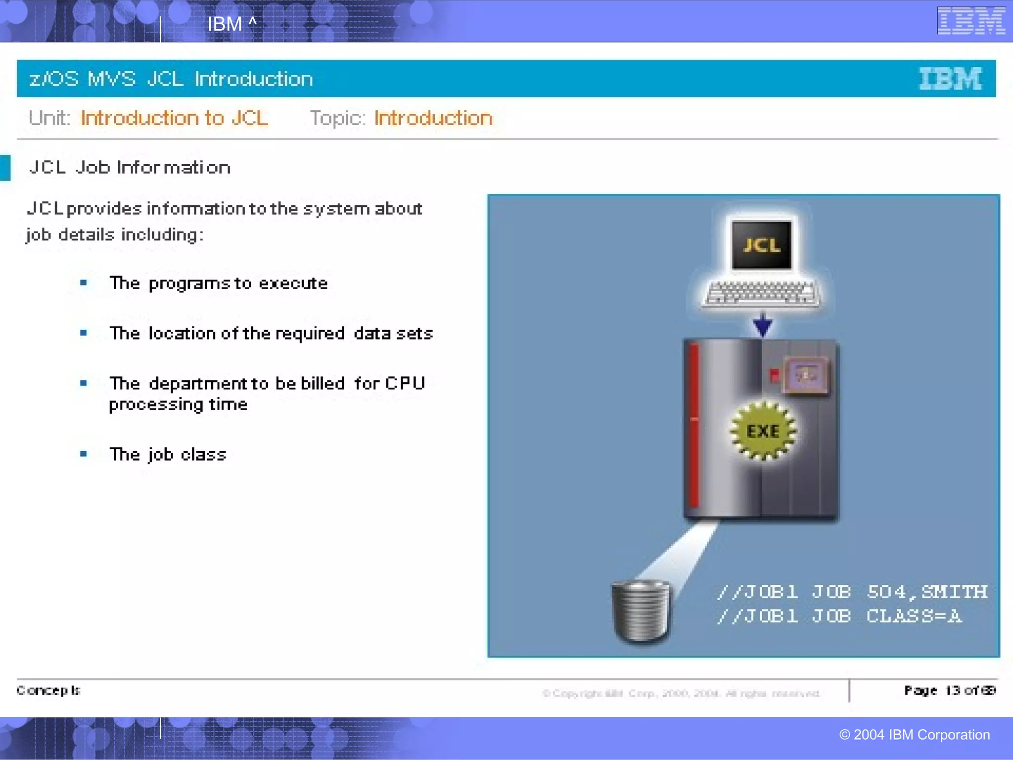 Basic concept of jcl | PPT