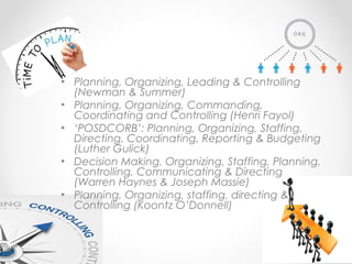 management | PPT | Executive Leadership & Management | Business