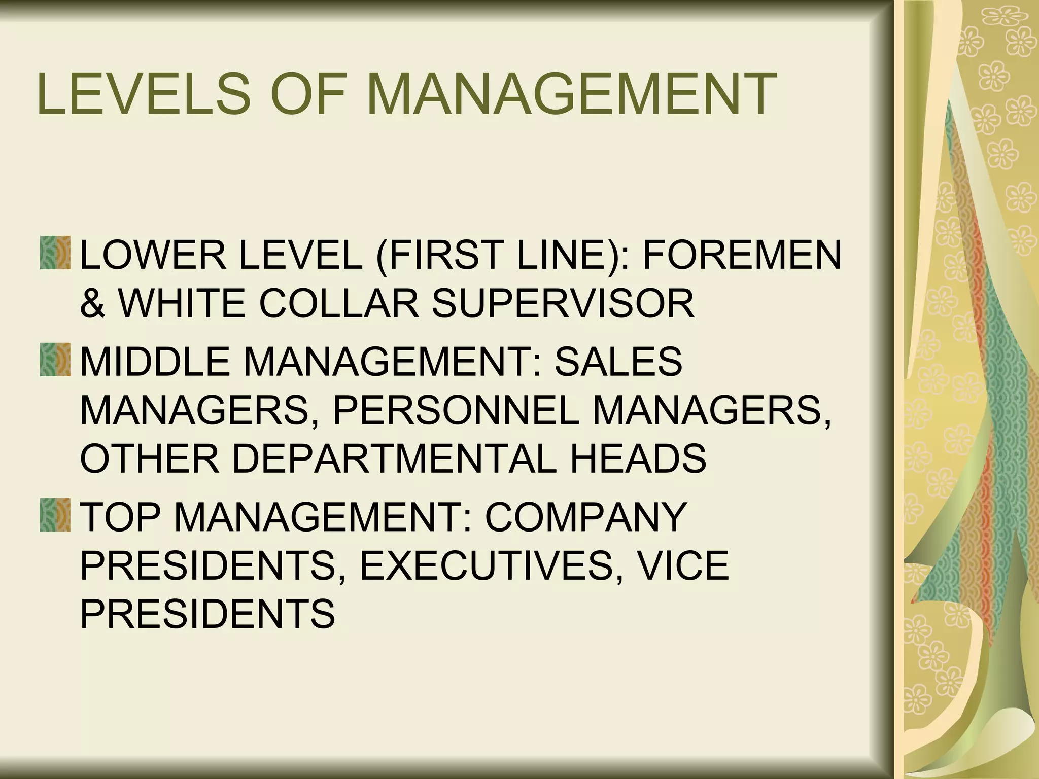 Basic concept of management | PPT