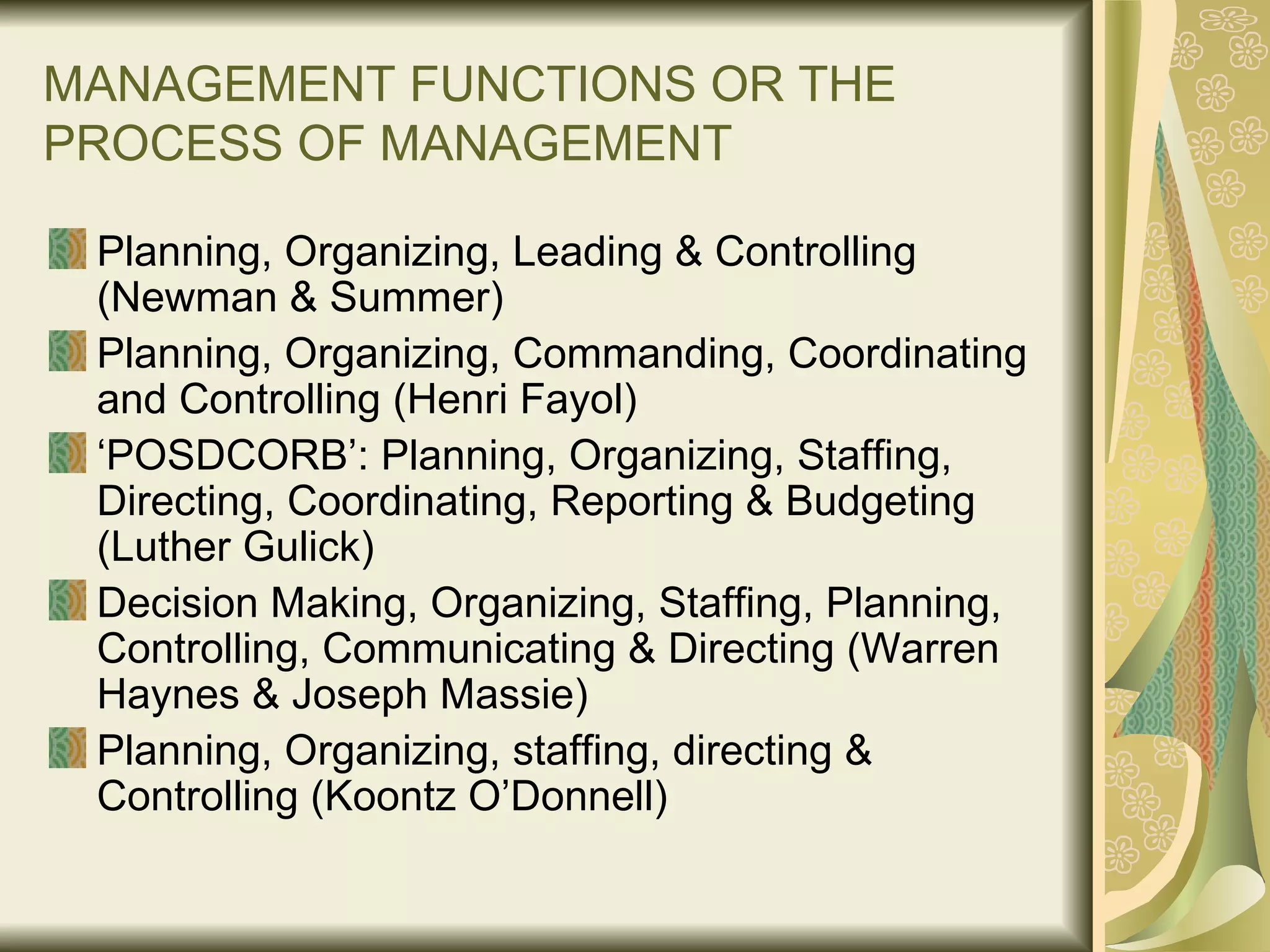 Basic concept of management | PPT