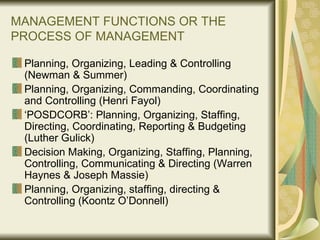 Basic concept of management | PPT