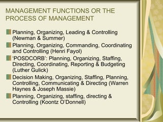 Basic Concept of Management | PPT