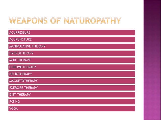 BASIC CONCEPT OF NATUROPATHY.pptx | Holistic Health | Alternative Medicine