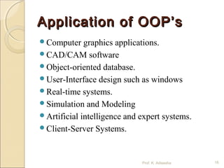 Basic concept of OOP's | PPT