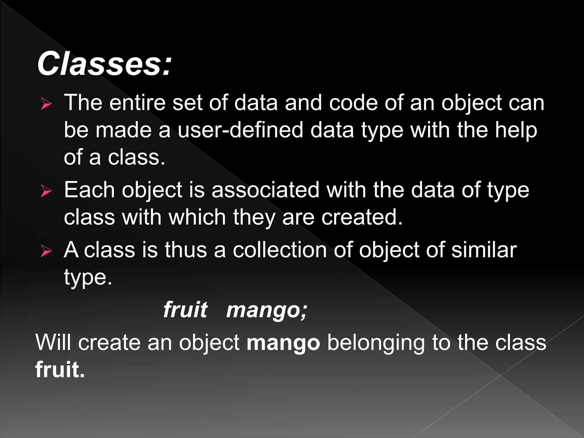 Basic concept of oops | PPT