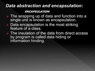 Basic concept of oops | PPT