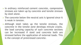 Basic concept of pre-stressing | PPTX | Civil Engineering Industry | Industries